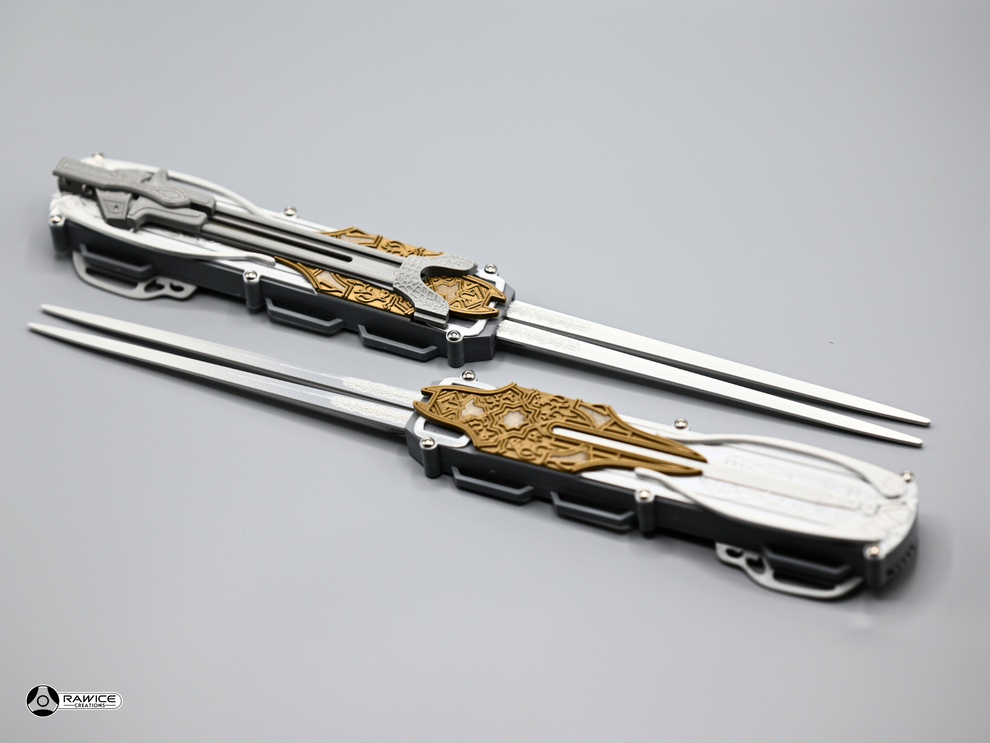 Hidden Blade Set | Assassin's Dual Hidden Blades | Rawice Creations