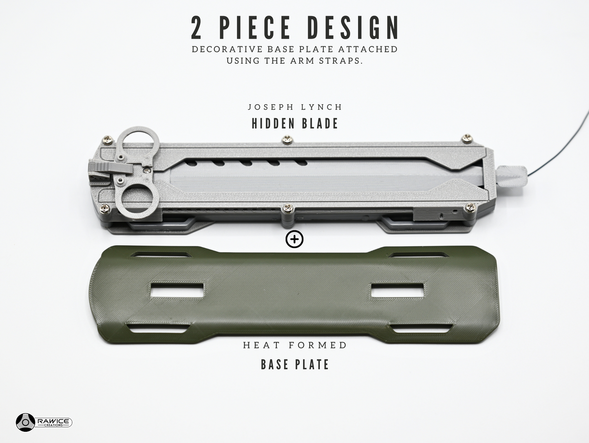 Custom Hidden Blade | Joseph Lynch Hidden Blade | Rawice Creations